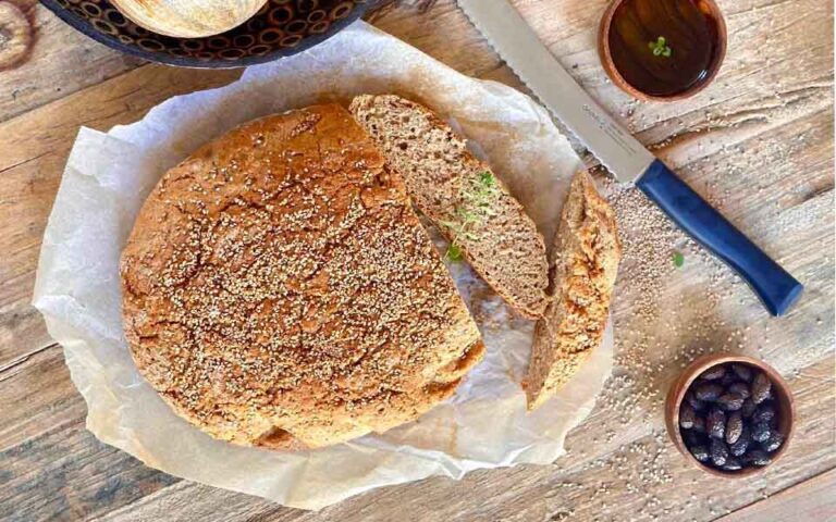 Ψωμί ντίνκελ ολικής άλεσης | Aγρόκτημα Aντωνόπουλου